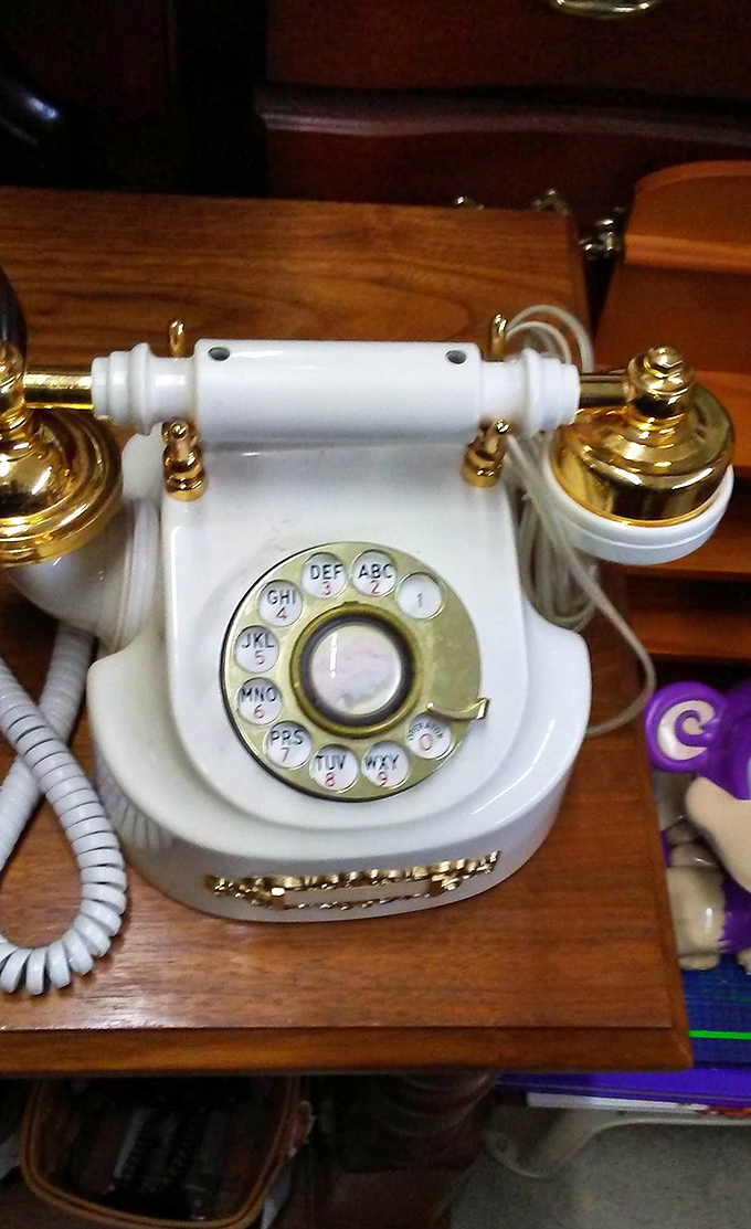 Before smartphones ruled our lives, this elegant rotary phone connected households with a satisfying mechanical ritual now lost to progress.