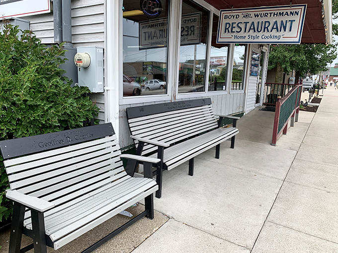 The waiting benches outside aren't just furniture&mdash;they're the starting line for one of Ohio's greatest culinary experiences.