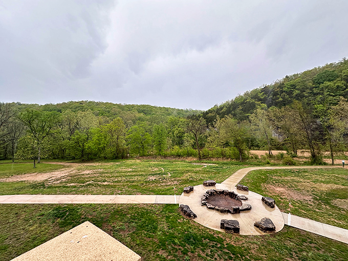 Nature's amphitheater awaits your arrival, complete with stone seating and the kind of views you can't find on any streaming service.