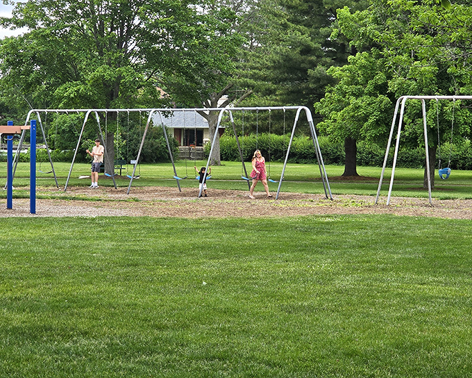 A playground where kids still actually play outdoors &ndash; Princeton offers childhood the way many of us remember it, with grass-stained knees included.