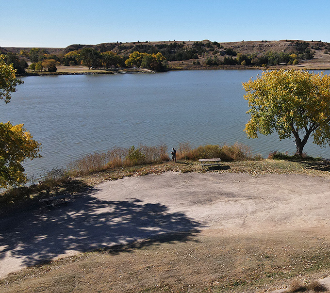 The perfect vantage point for that "No, seriously, this is Kansas" photo that will confuse all your social media followers.