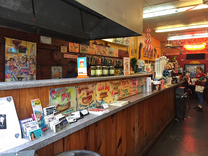 Behind this counter, hot dog alchemy happens daily. Where ordinary ingredients transform into extraordinary memories for Panama City locals and lucky visitors alike.