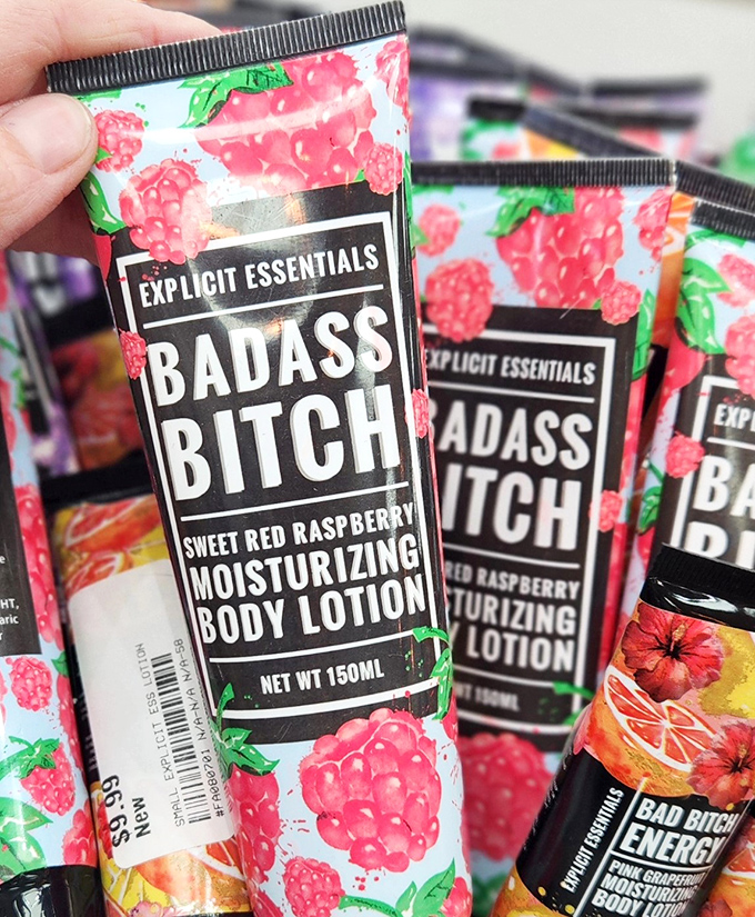 Even beauty products find second chances here, proving that thrifting goes beyond just clothing to complete lifestyle steals.