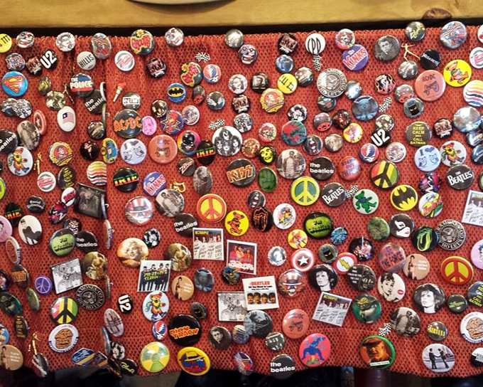 Button, button, who's got the button? Apparently, Broad Ripple Vintage has ALL of them, from political statements to band memorabilia.