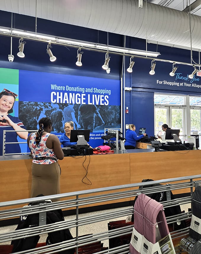 "Where Donating and Shopping Change Lives" isn't just a slogan. Every purchase here creates ripples of good beyond your wallet's relief.