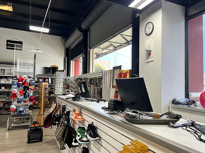 The checkout area&mdash;where treasure hunters bring their spoils and staff members hear excited tales of incredible finds every single day.