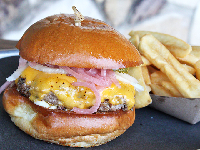 A cheeseburger that doesn't need to show off&mdash;it knows exactly what it is and executes perfectly, with fries standing by for backup.