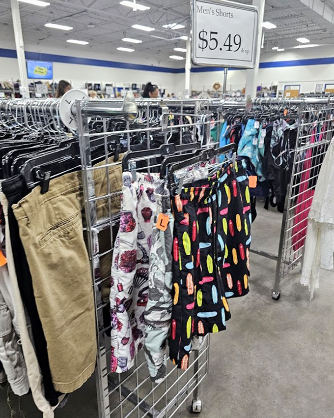 Men's shorts for $5.49 – where fashion meets function in a rainbow of options that won't break the bank or your style sense.