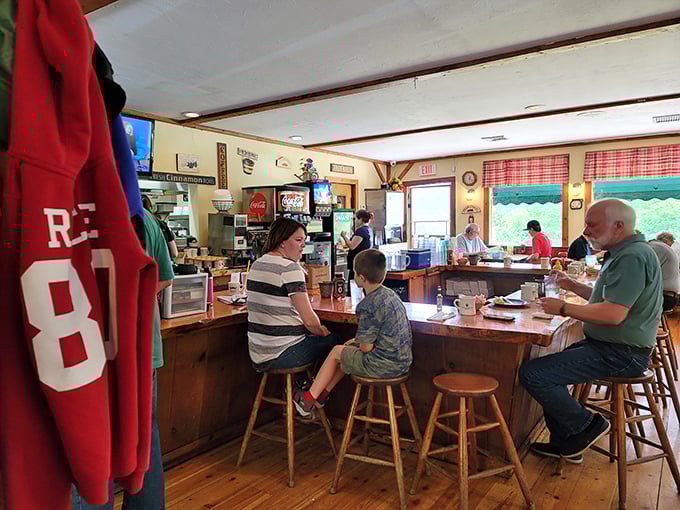 Counter culture at its finest&mdash;where regulars perch on stools, coffee flows freely, and breakfast becomes a community event rather than just a meal.
