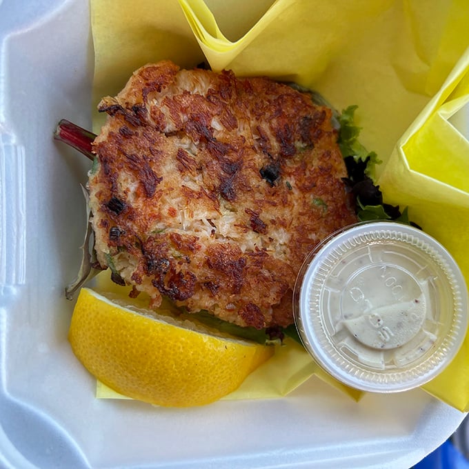 The perfect crab cake isn't just about what's in it&mdash;it's about what isn't. This golden-brown beauty lets the Dungeness speak for itself.