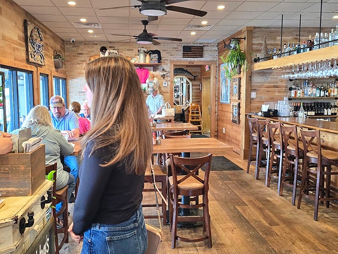 The interior buzzes with the energy of happy diners&mdash;where wooden accents and nautical touches create the perfect backdrop for seafood feasts and memory-making.