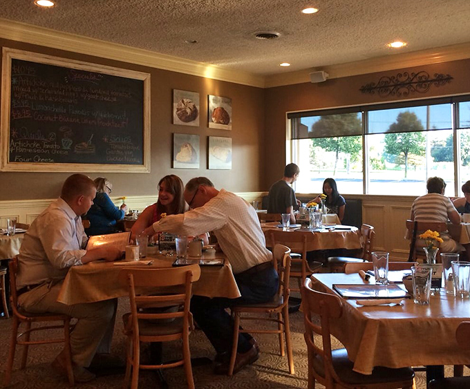 Where breakfast memories are made &ndash; a dining room filled with the happy murmur of conversation and the promise of coffee refills.