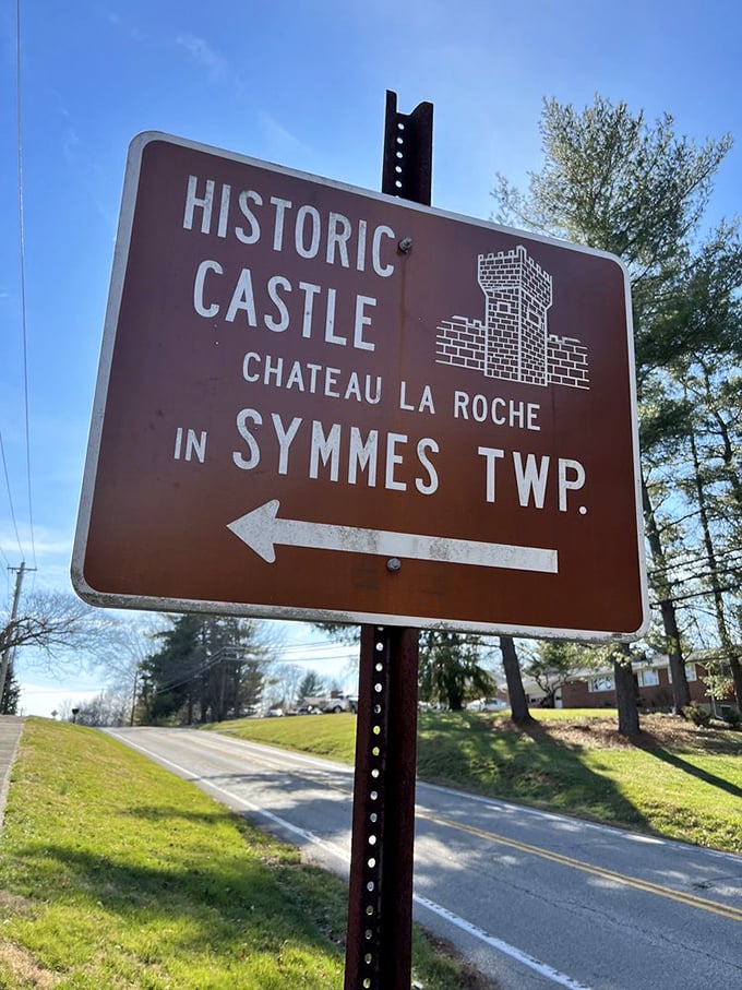 Follow the arrow to find your fairy tale. This unassuming road sign points the way to an extraordinary Ohio treasure hiding in plain sight.