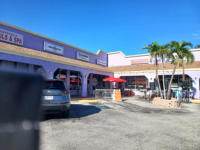 From a distance, it blends into the landscape of beach town businesses, but those in the know recognize it as a culinary lighthouse guiding hungry travelers to seafood nirvana.