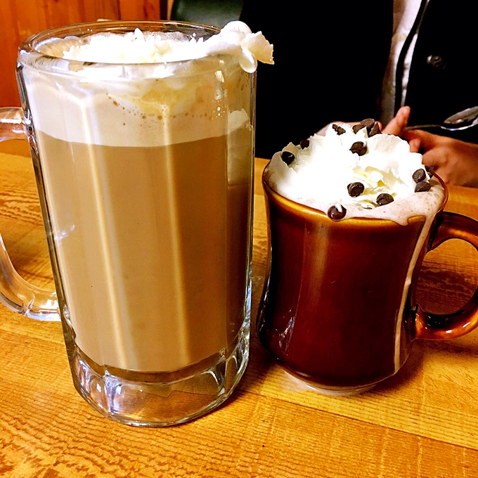 Hot beverages that don't just warm your hands but restore your faith in humanity, one whipped cream mountain at a time.