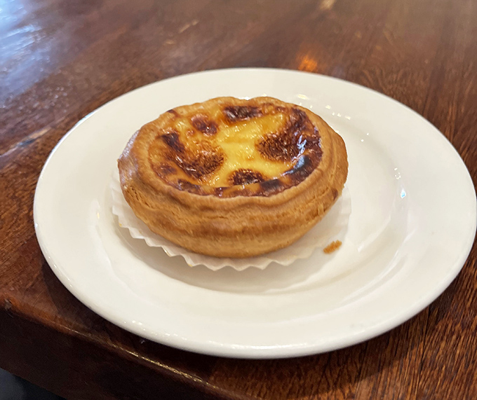 This Portuguese-influenced egg tart doesn't just end a meal&mdash;it puts a period at the end of a delicious sentence with caramelized custard punctuation.
