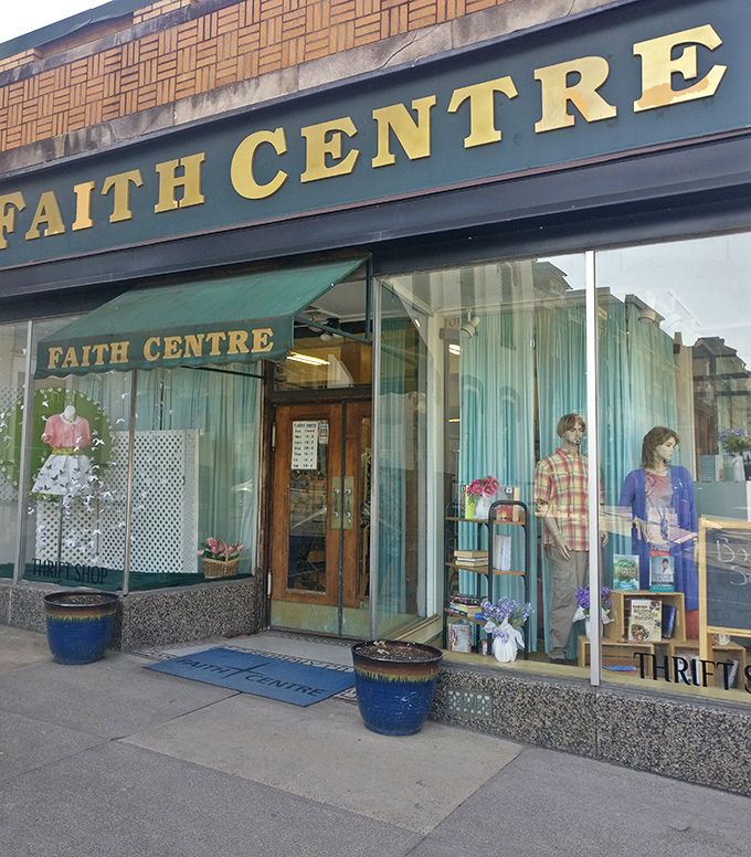 The welcoming storefront promises adventure within, standing proudly on Bellefonte's historic streets like a retail time portal.