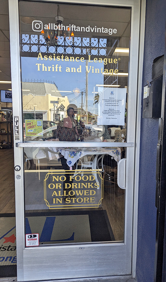 The Instagram handle on the door invites you to follow their treasures online, but nothing beats the thrill of discovering them in person.