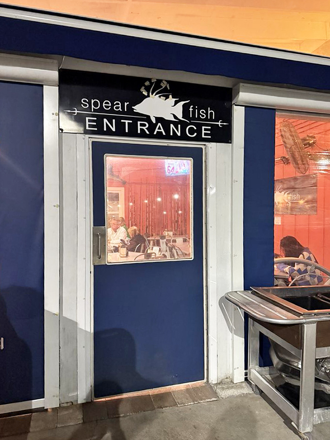 Sometimes the best restaurants hide behind the most unassuming entrances, testing your commitment to culinary adventure.