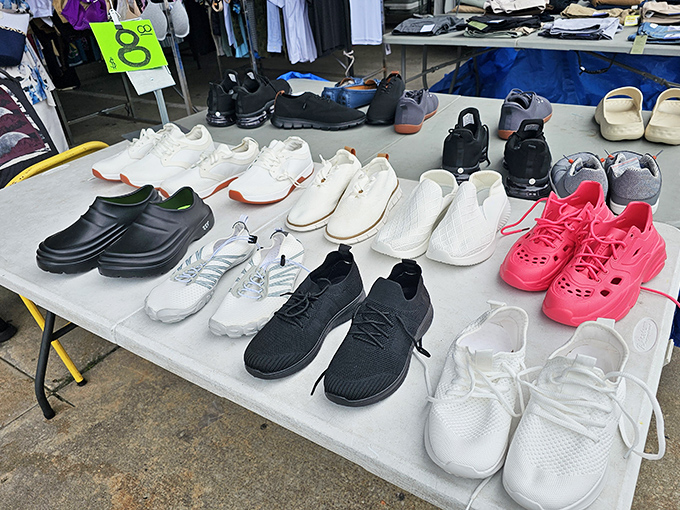Sneaker spreadsheet for the serious footwear mathematician. The equation is simple: maximum style divided by minimum price equals flea market victory.