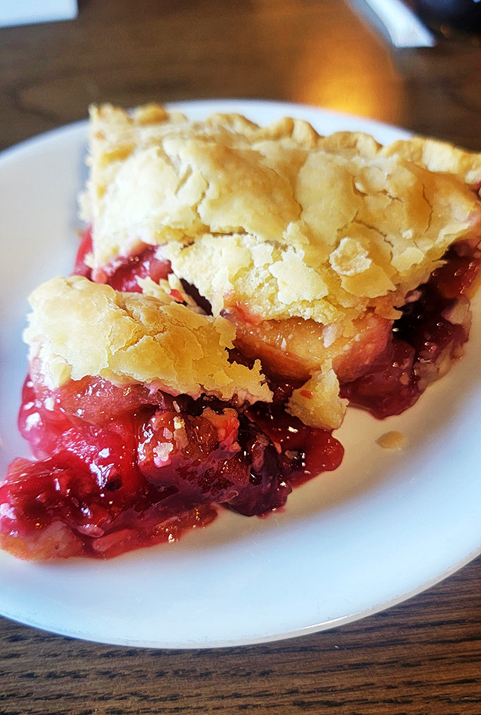 This berry pie with its perfectly flaky crust makes a compelling case that dessert isn't just the final course&mdash;it might be the whole point.