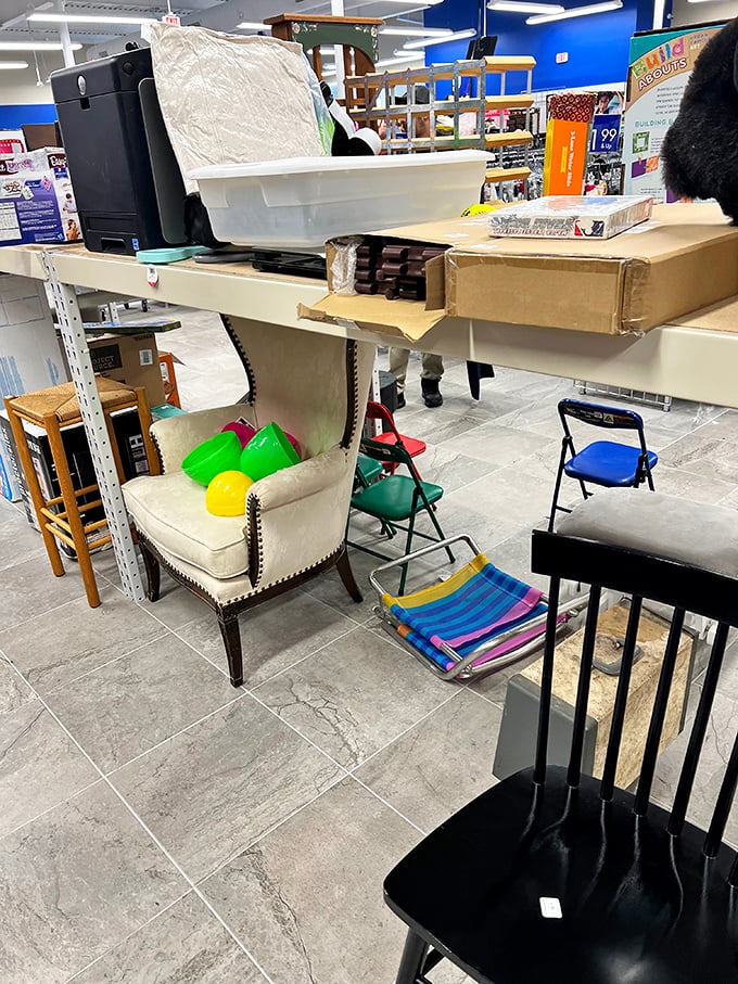 Furniture finds and household essentials fill every corner, from comfortable chairs to practical storage solutions for Connecticut homes of all sizes.