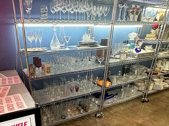 Crystal and glassware that sparkles under the lights, ready to elevate your next toast from ordinary to extraordinary.