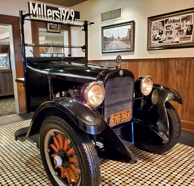 That vintage car isn't just decoration &ndash; it's a reminder that some traditions, like exceptional comfort food, never go out of style.