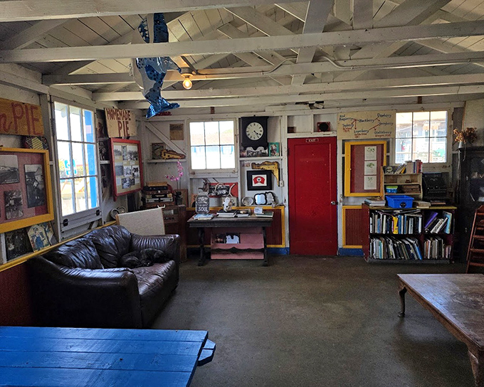 Mismatched furniture, weathered wood, and sunlight streaming through windows&mdash;this isn't just a farm shop, it's a sanctuary for slow living.