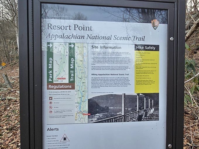 Every great adventure begins with reading the instructions. This sign marks the threshold between ordinary day and extraordinary experience. 