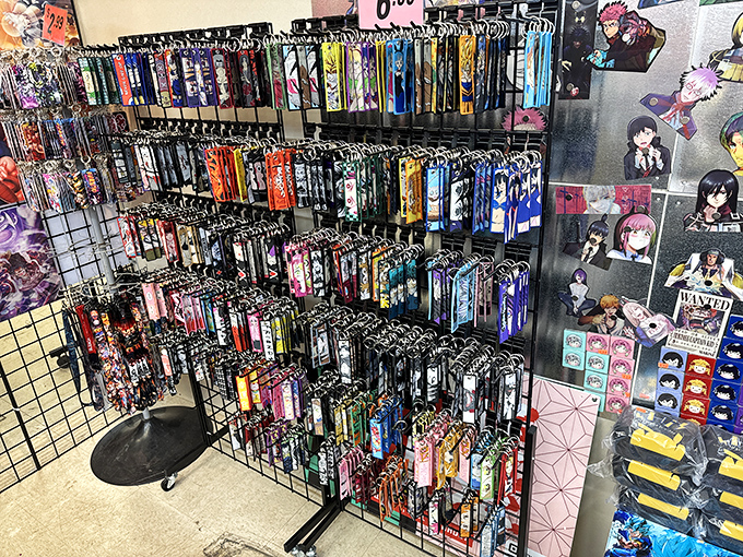 Keychains for days &ndash; because everyone needs a conversation starter that costs less than a candy bar.