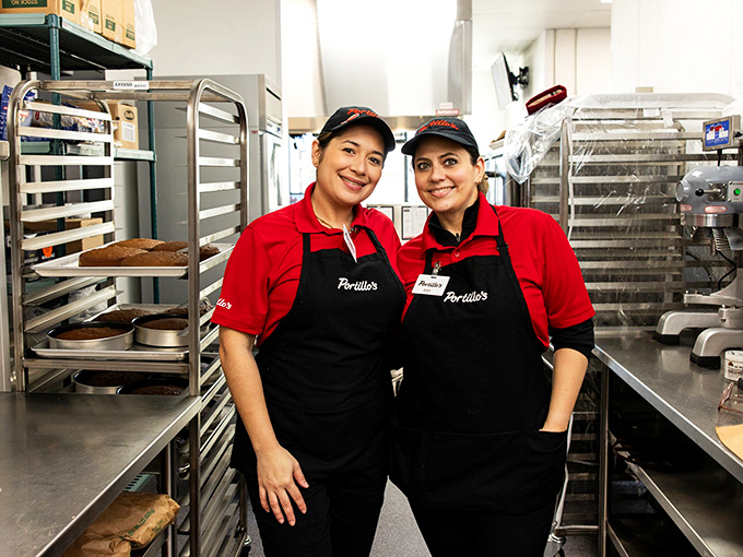 The kitchen staff&mdash;the unsung heroes behind every perfect beef sandwich and hot dog that makes the pilgrimage to Portillo's worthwhile.