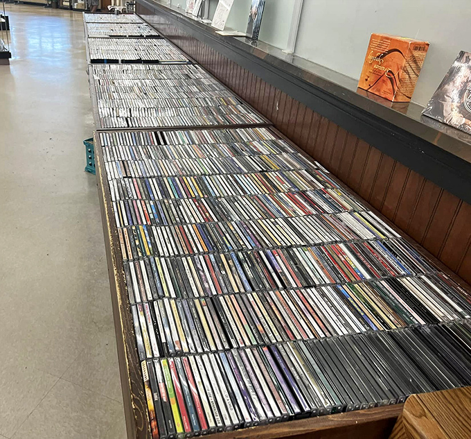 A music collection that would make any vinyl enthusiast jealous. The soundtrack of several generations, all in one place. 