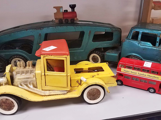 Vintage toy cars with more character than most modern collectibles. These miniature vehicles have already lived their best lives and are ready for yours.