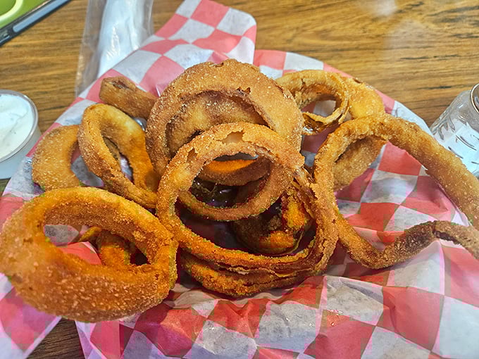 Golden, crispy onion rings that shatter with each bite&mdash;the perfect sidekick to smoky barbecue or delicious all on their own.