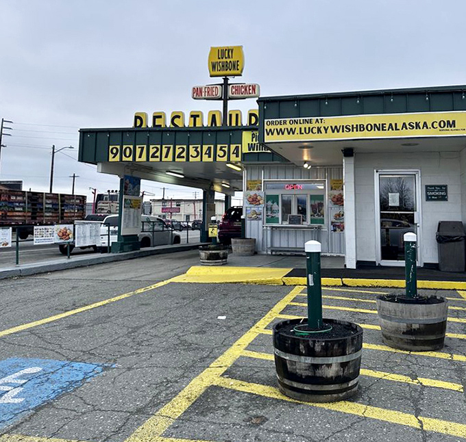The view that's welcomed generations of Alaskans seeking comfort food perfection. That phone number is worth committing to memory.