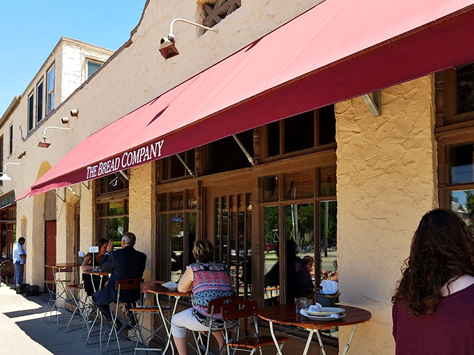 Sidewalk seating that transports you straight to a Parisian boulevard. Coffee, conversation, and people-watching&mdash;the holy trinity of a perfect afternoon.