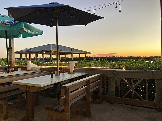 Sunset dining with water views&mdash;where every table feels like the best seat in the house.