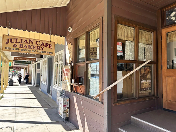 Step into a slice of California history where the wooden facade isn't just charming&mdash;it's a promise of the authentic goodness waiting inside.