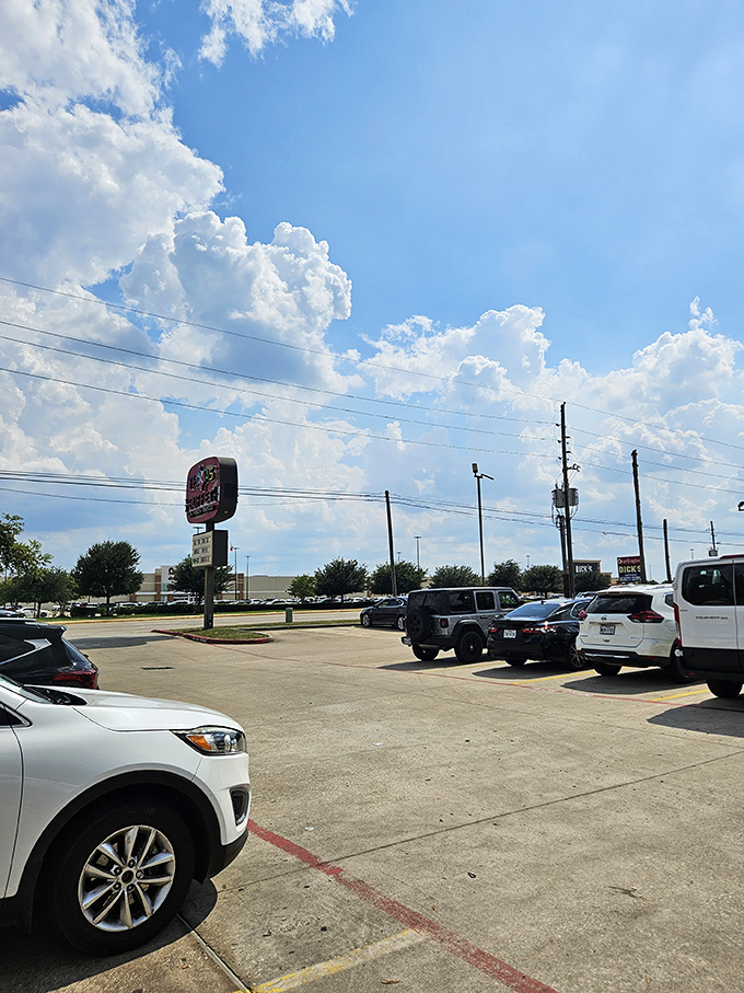 The parking lot tells its own story&mdash;cars from near and far, all gathered for the universal human experience of finding unexpected treasures.