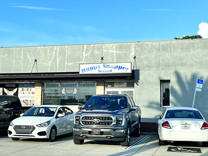 Plenty of parking means no circling the block like a shark &ndash; just park and feast.