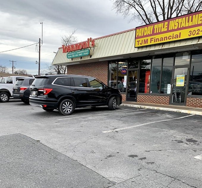 The parking lot might not look like much, but it's the gateway to one of Delaware's most satisfying culinary experiences.