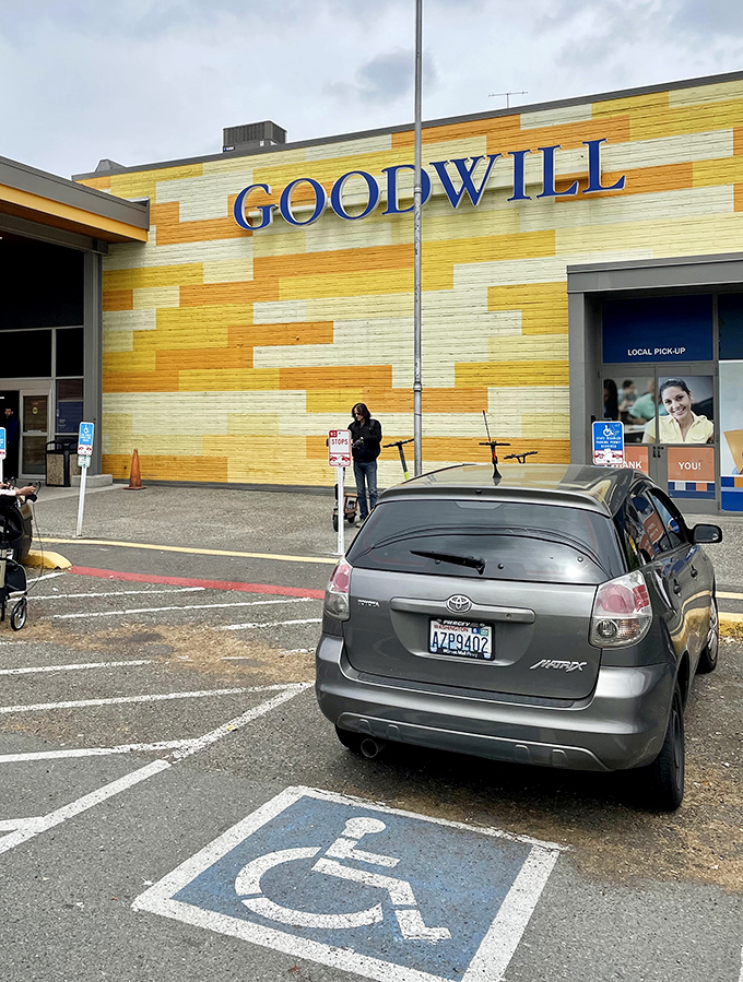 Even the exterior speaks to Goodwill's mission: creating accessibility for everyone in more ways than one.