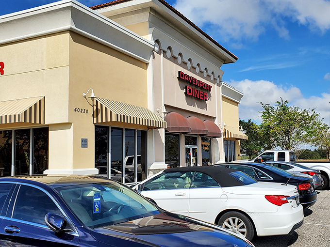 The parking lot isn't just full of cars&mdash;it's full of promises. Each vehicle represents someone making the wisest culinary decision of their day.