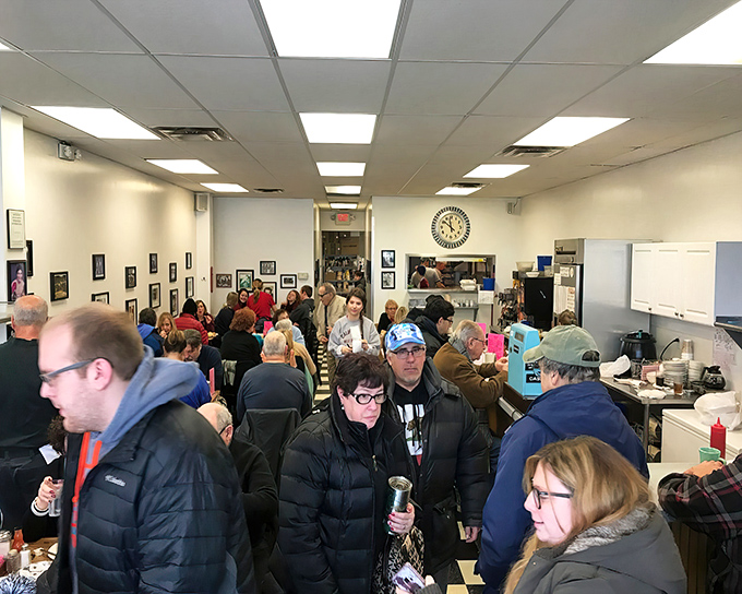 When a place gets this packed, you know you've found something special. The weekend crowd at Joe's isn't a wait—it's a testament.