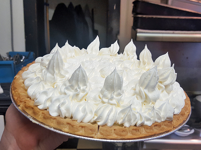A mile-high meringue pie that doesn't just end a meal&mdash;it punctuates it with an exclamation point of sweetness.