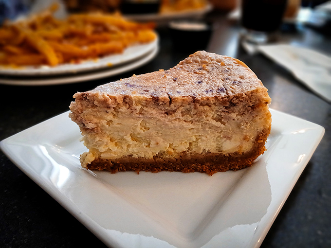 Cheesecake that makes you reconsider your relationship with all other desserts. Dense, rich, and unapologetically indulgent.