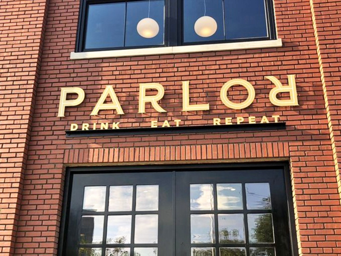 "Drink. Eat. Repeat." &ndash; three perfect instructions that sum up the Parlor philosophy better than any lengthy mission statement could.