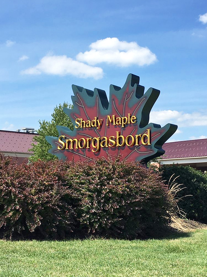 The iconic maple leaf sign stands as a beacon to hungry travelers &ndash; Pennsylvania's equivalent of the Hollywood sign for food enthusiasts.