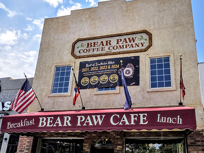 Award-winning for four years straight &ndash; the facade proudly displays what locals already know: this place is special.